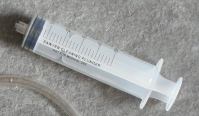 Sp178 Sawyer back wash kit met Kraanadapter en speciale spoelspuit ...
